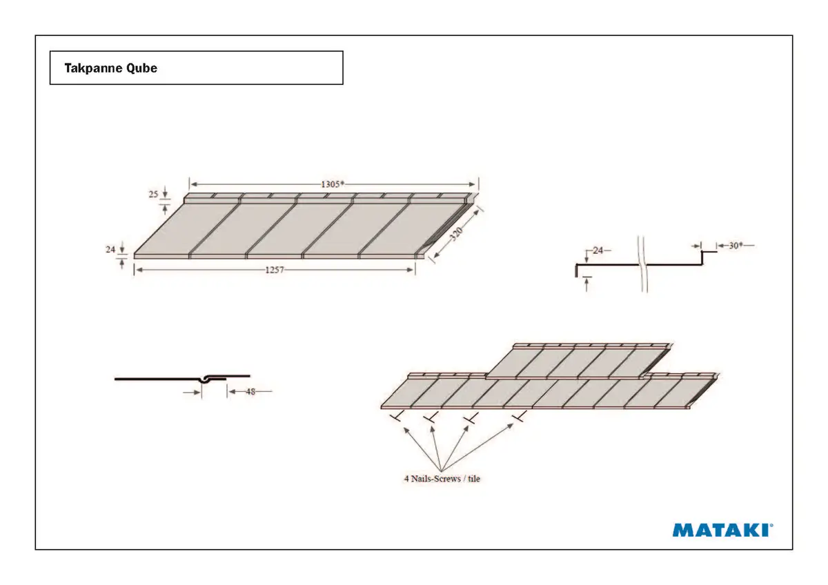 Decra Qube Takpanner