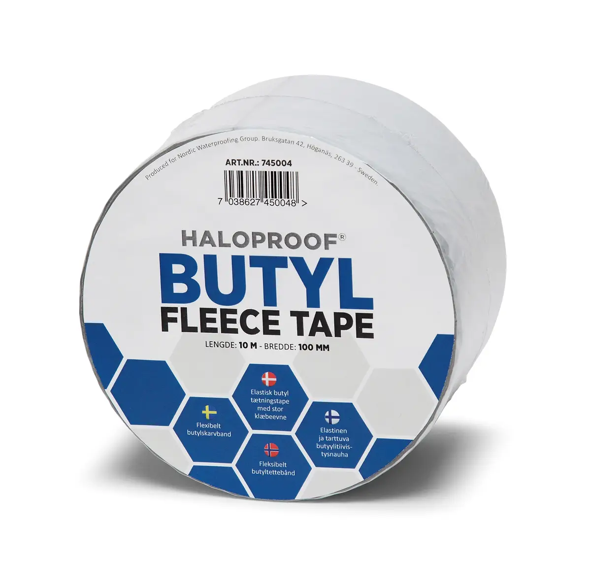 Haloproof Butyl Fleece Tape